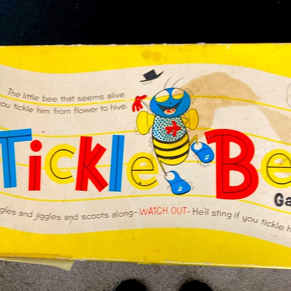 Schaper | Toys | Vintage 956 Tickle Bee Game Car Vacation Magnet Maze ...